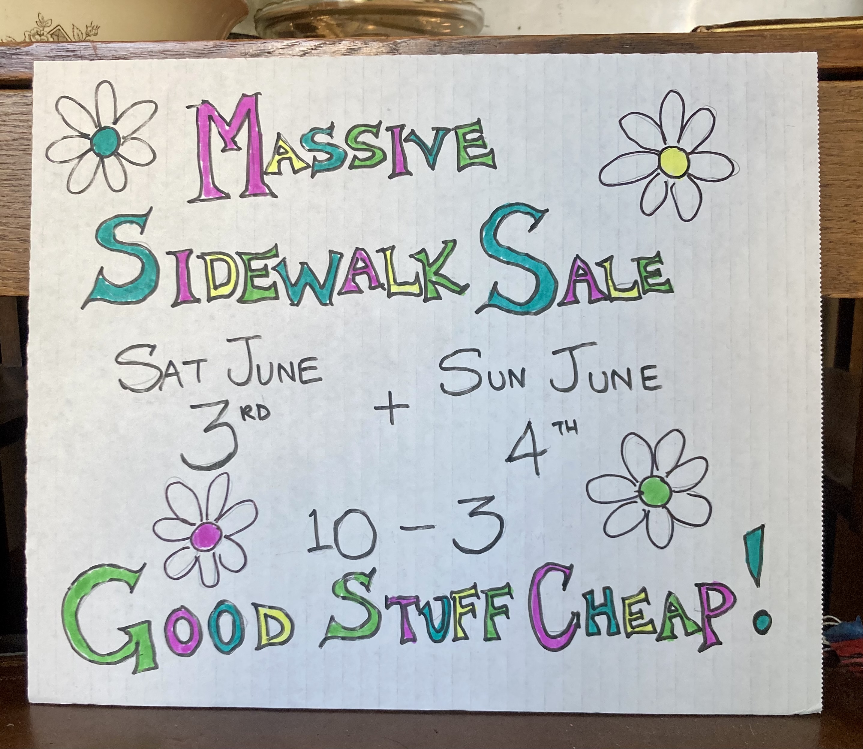 Sidewalk Sale this Sat + Sun 10-3. Don’t Miss it! – WINDSOR PLACE ANTIQUES